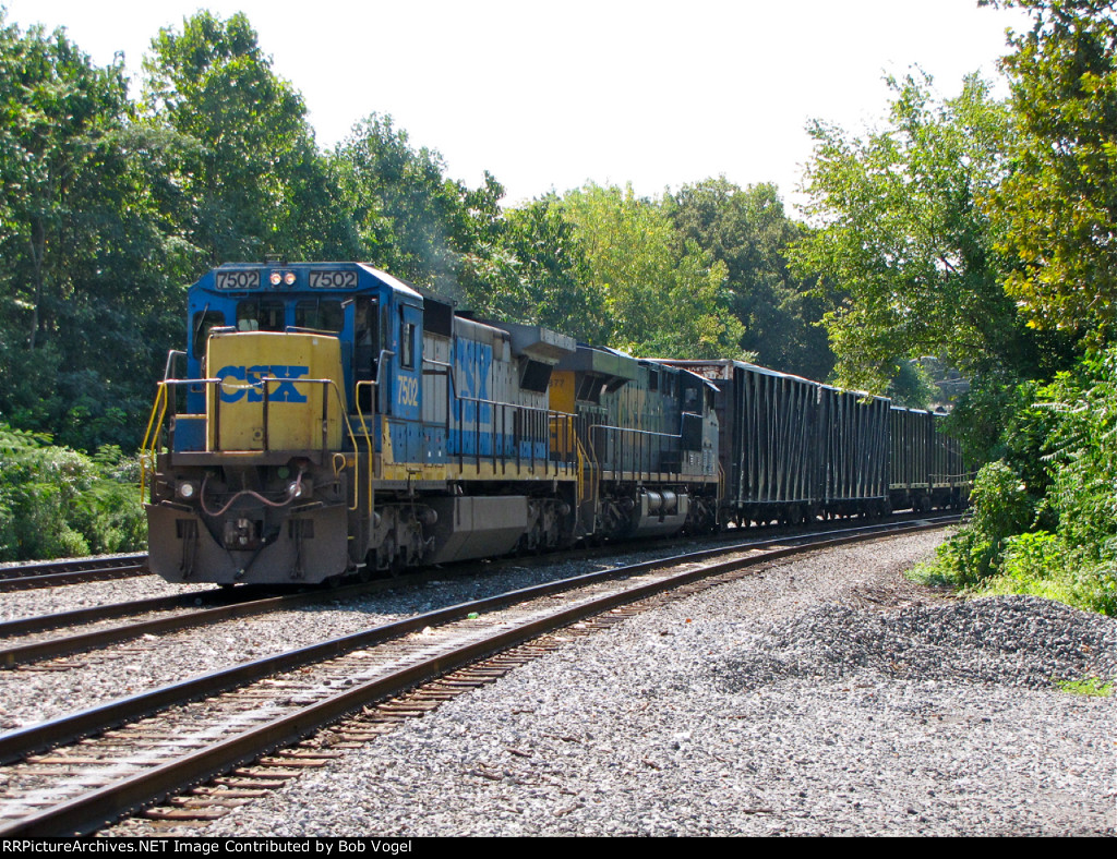 CSX 7502 and 877